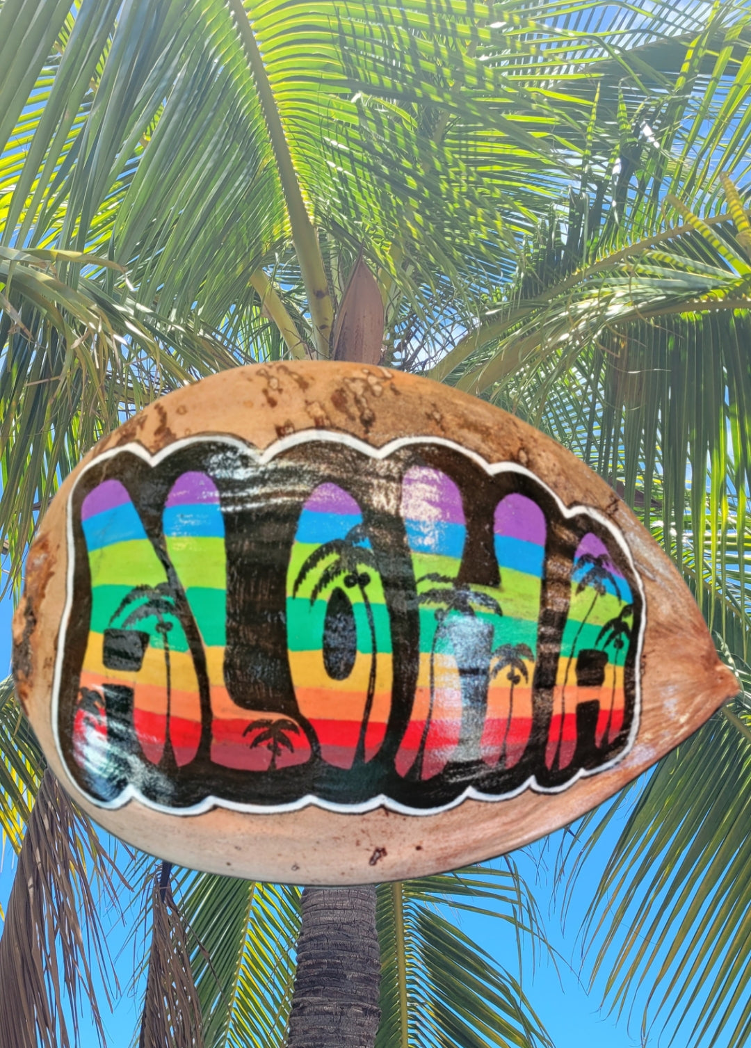 Aloha Palms – Coconut Postcards Kona
